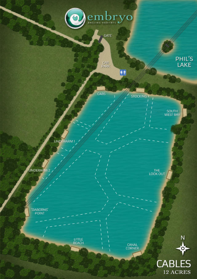 Cables lake - Embryo Angling