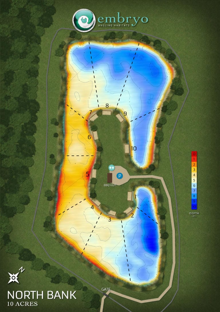 North Bank - Embryo Angling