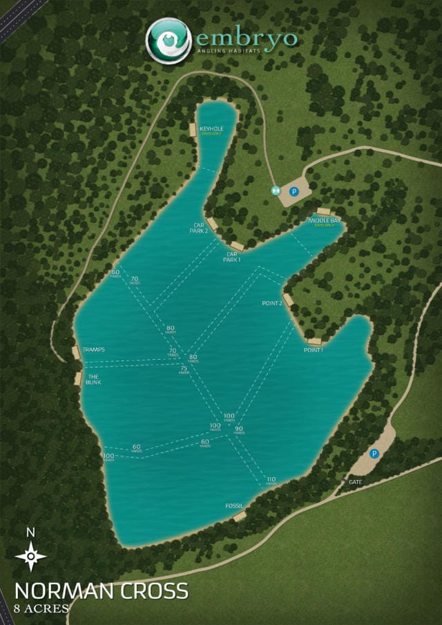 Norman Cross lakes - Embryo Angling