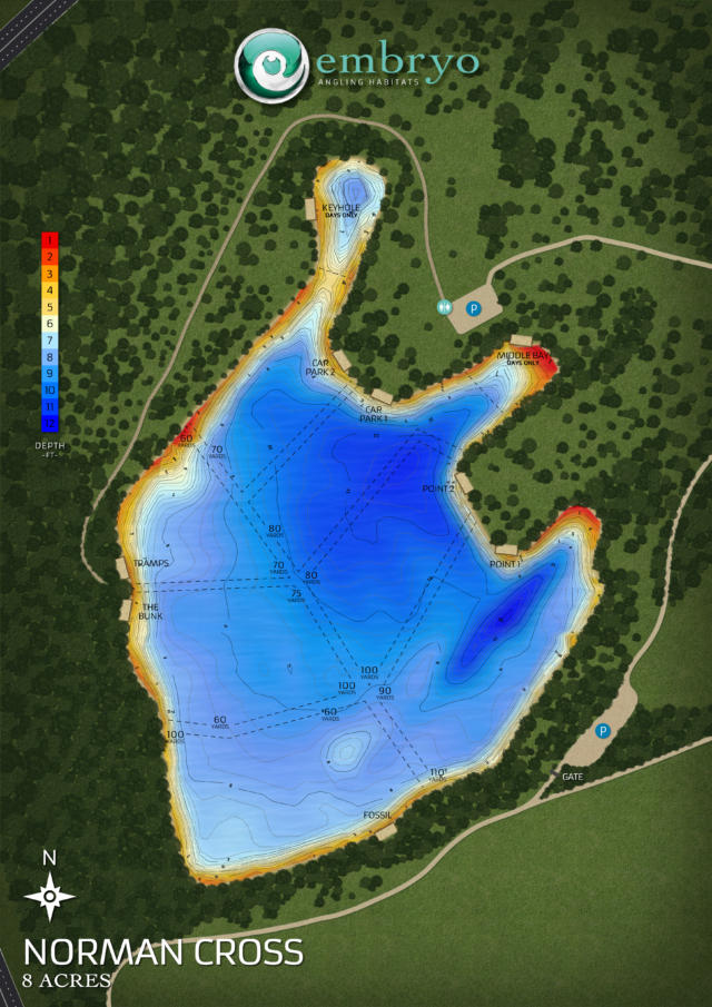 Norman Cross lakes - Embryo Angling