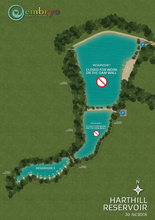 Harthill Reservoir 3 - Embryo Angling